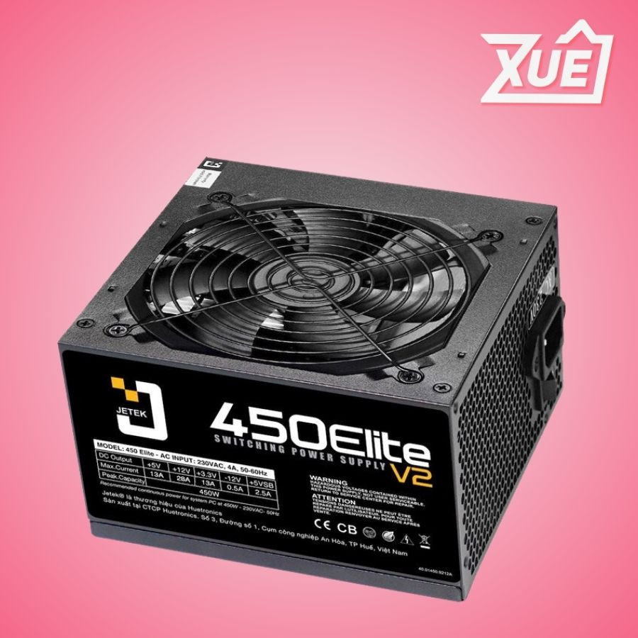 NGUỒN MÁY TÍNH JETEK ELITE 450W V2